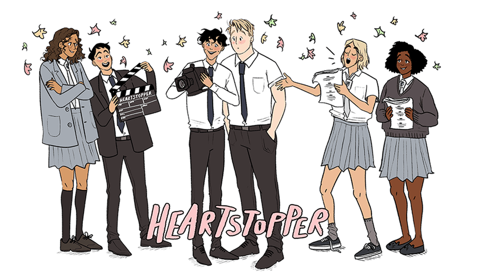 Heartstopper Sur Netflix Des Livres à La Série On Valide Gay And